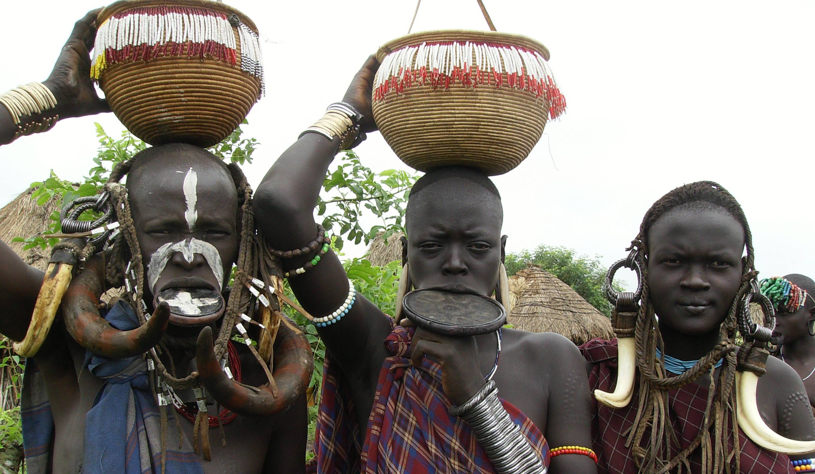 The Bizarre World Of The Mursi People