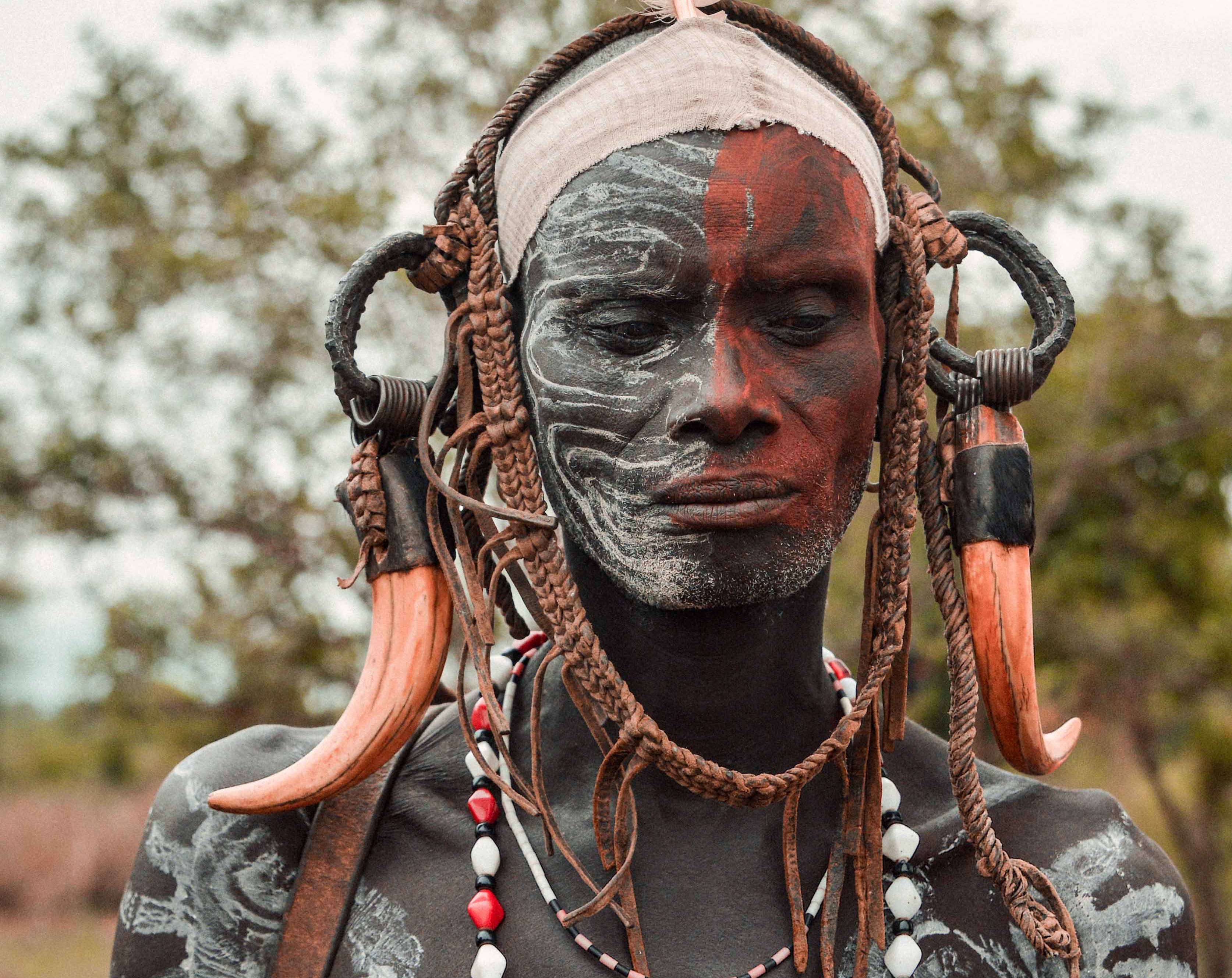 The Bizarre World Of The Mursi People