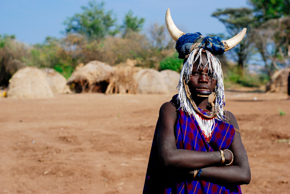 The Bizarre World Of The Mursi People