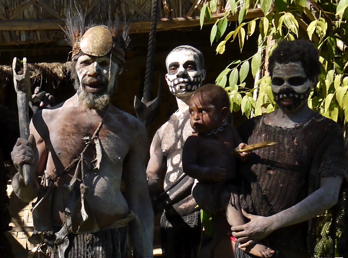 Rare Photos Of The Remote "Skeleton Tribe"