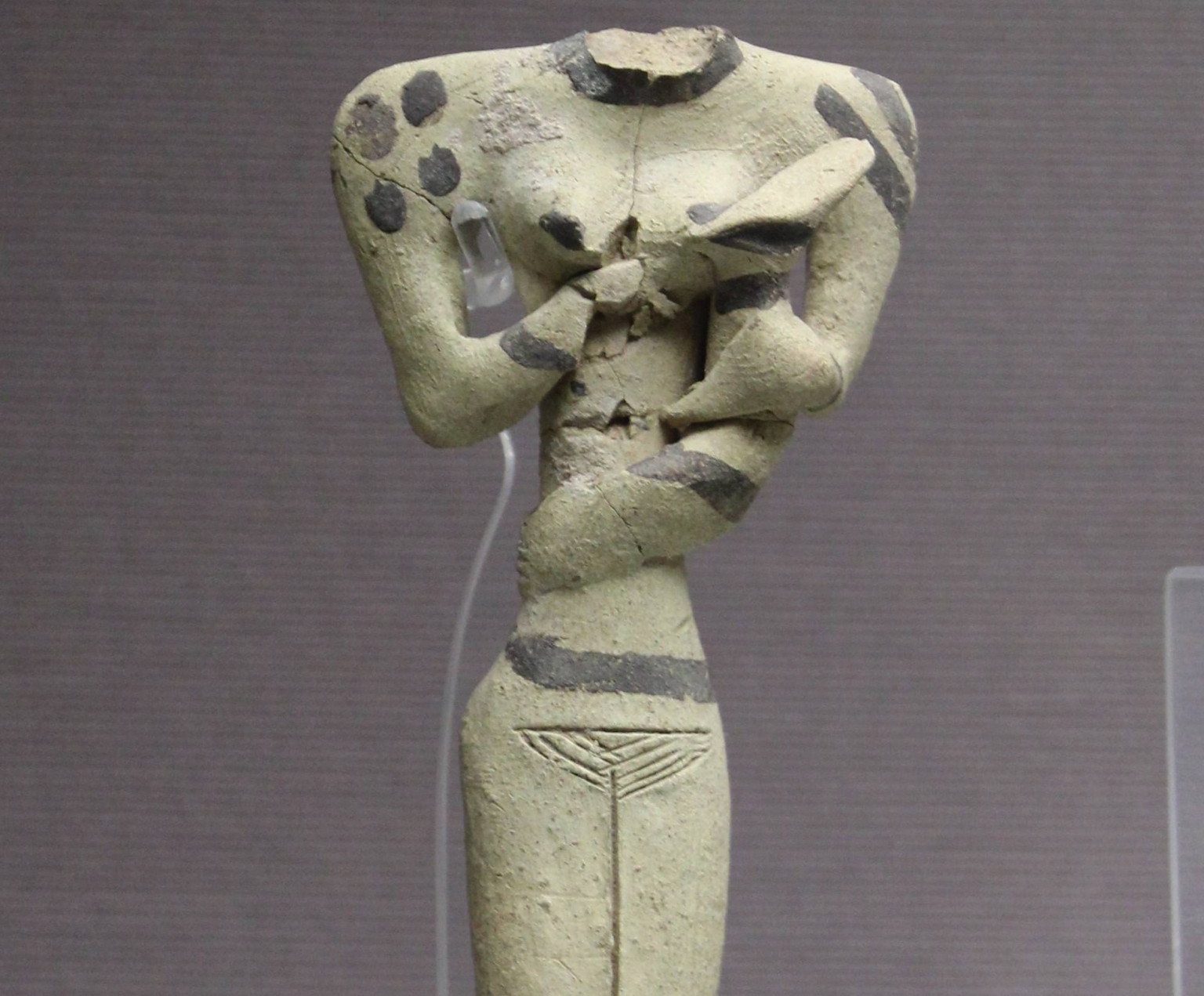 A 7,000-year-old sculpture was discovered in the Kuwaiti desert in 2024 ...