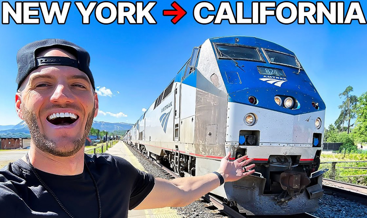 Take The Journey Of A Lifetime: Across America By Train