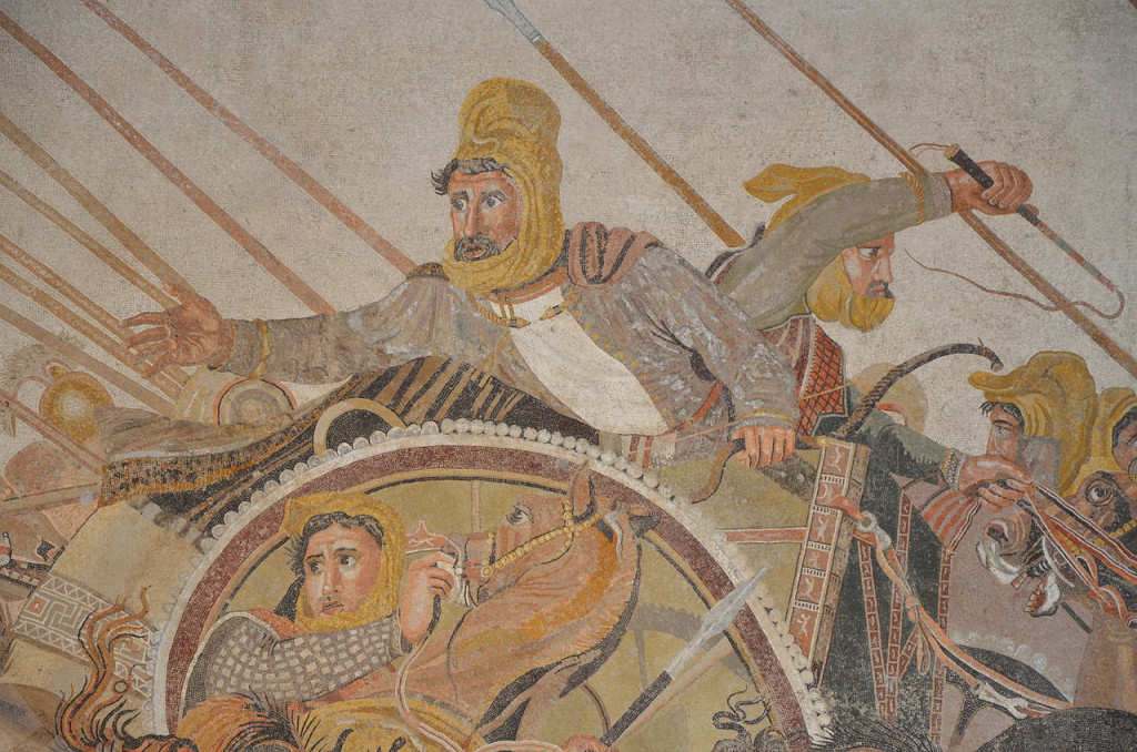 The famous Alexander the Great mosaic has finally been analyzed for the ...