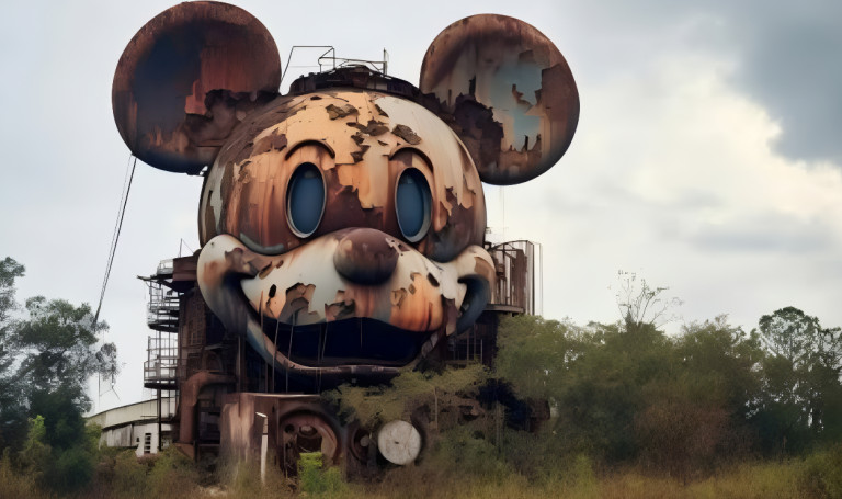 Eerie Photos Of Abandoned Disney Park Rides And Attractions