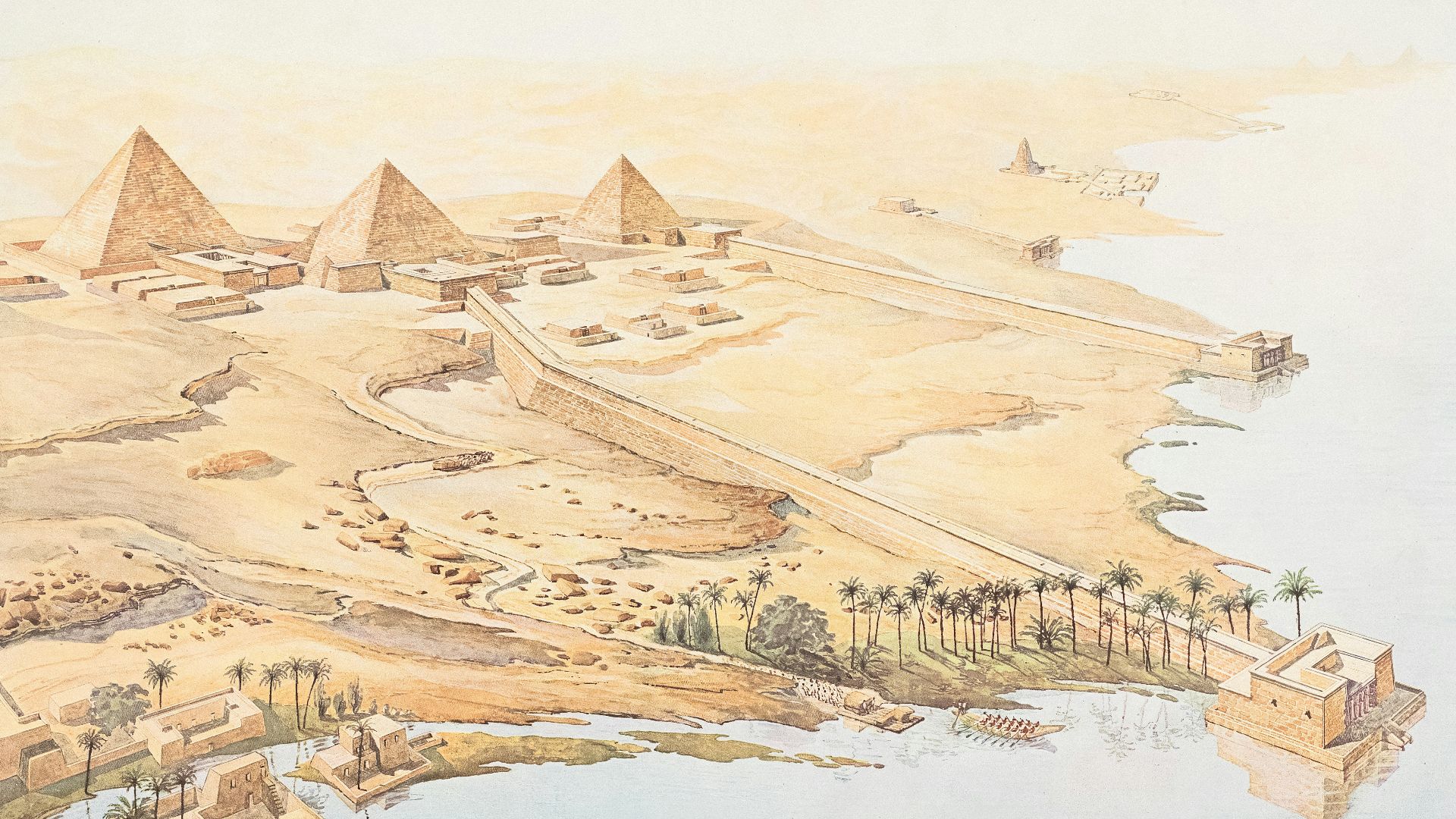 The Lost Branch Of The Nile That Helped Build The Pyramids