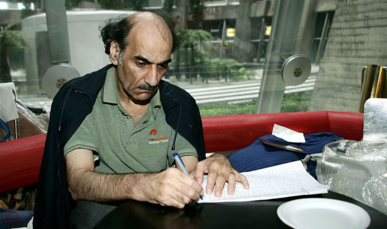 After losing his papers in 1988, Mehran Karimi Nasseri lived inside a ...