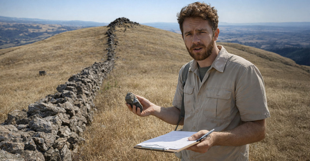 Explorers in California stumbled upon ancient stone walls scattered ...