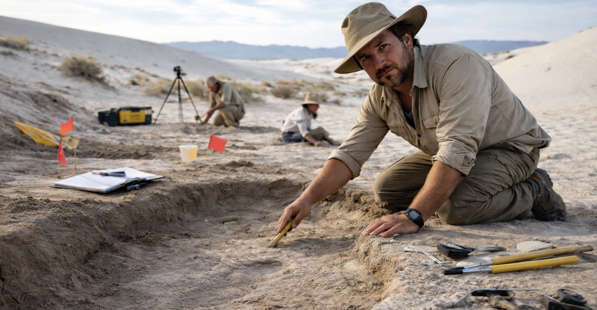 Ancient human footprints found at White Sands challenge what ...