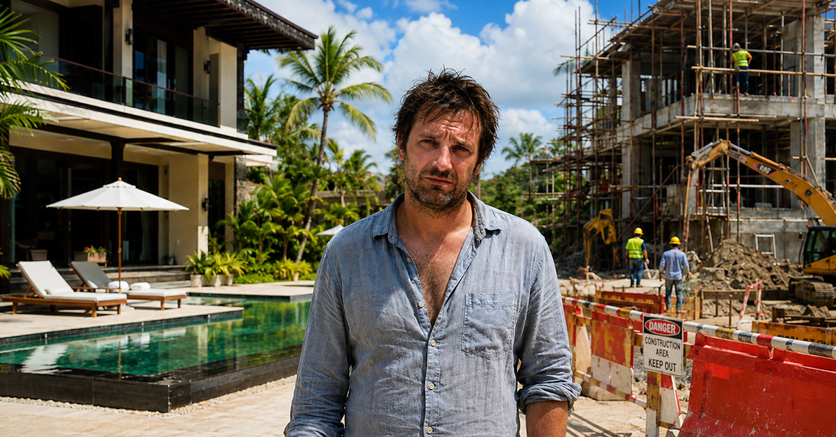 I booked a “luxury” resort, but construction noise ruined the entire ...